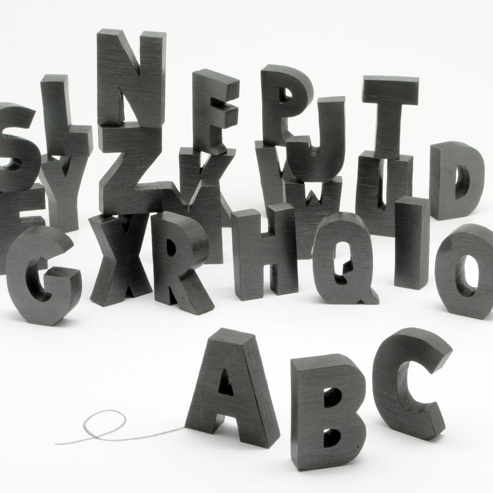 Batle Studio’s Pencil Blok Letters; sculptural, functional art.